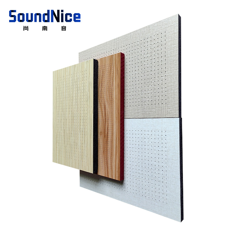 Micro Holes Perforated Acoustic Timber Panels