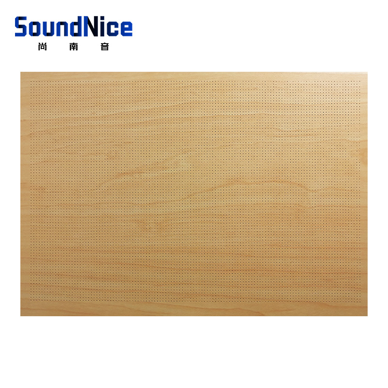 Micro Holes Perforated Acoustic Timber Panels