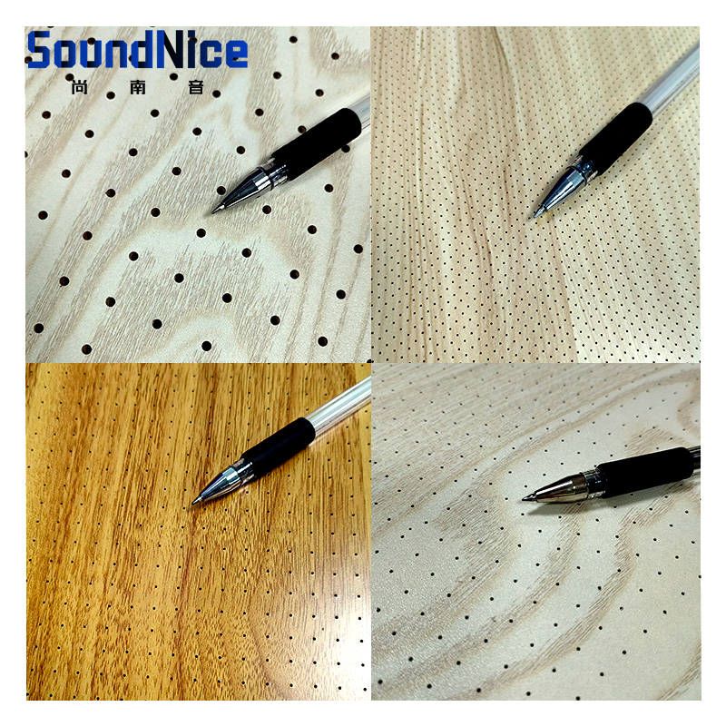 Micro Holes Perforated Acoustic Timber Panels