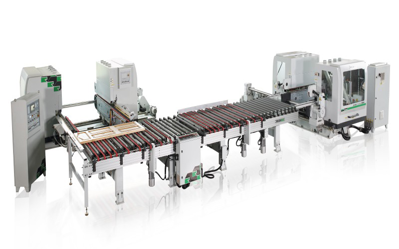 RMD+RMD double end tenoner + double end tenoner production line