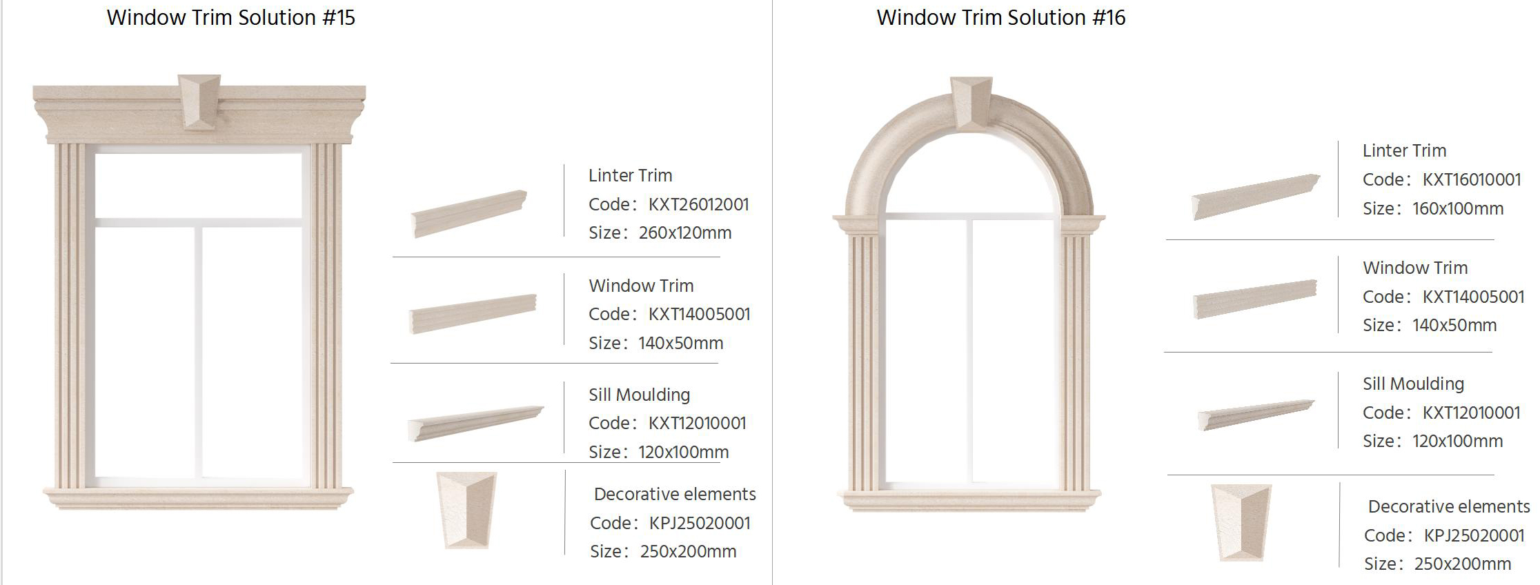 Window Trim - KITO